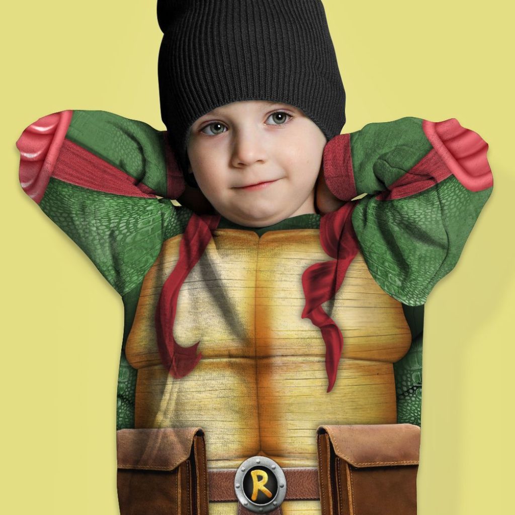 9Heritages 3D Raphael Raph TMNT Cosplay Custom Kids - 9heritages.com